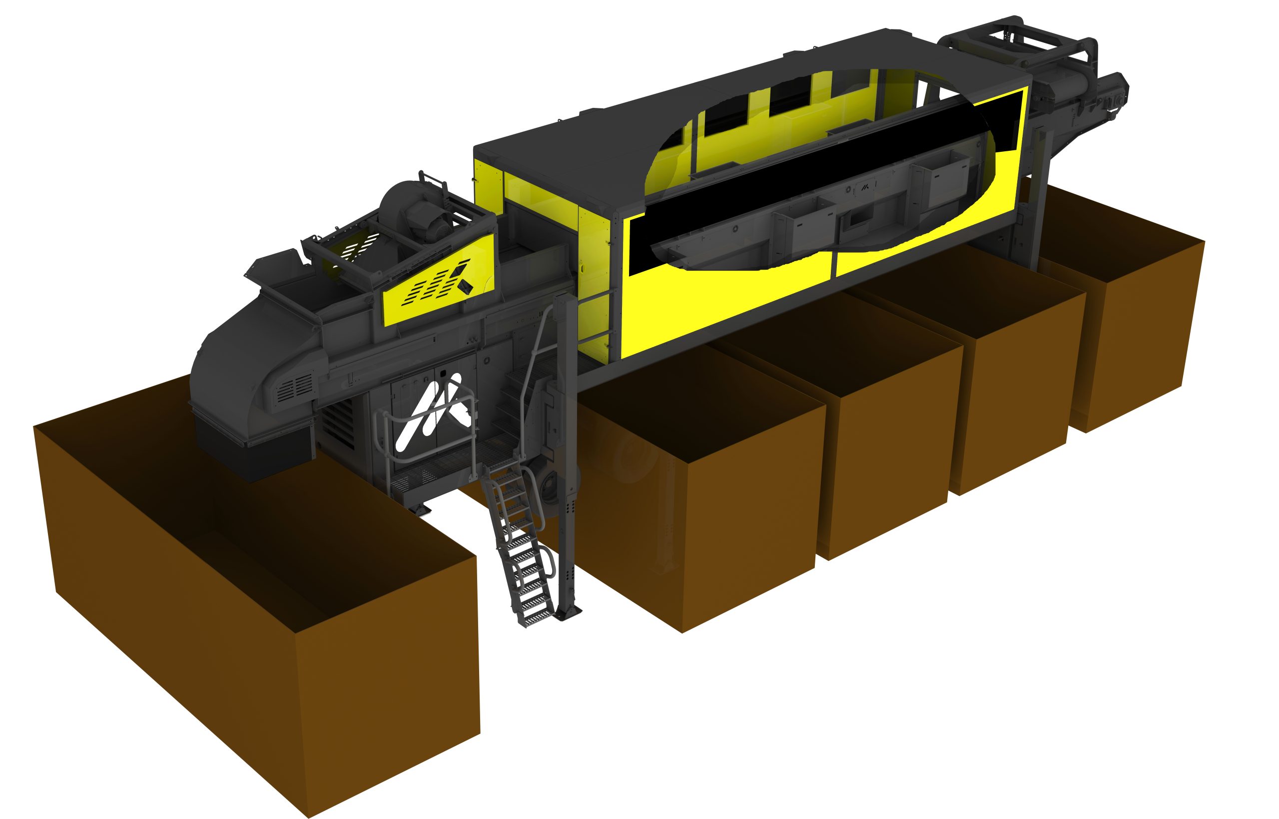 PS312M Mobile Picking Station 3 Bay Modular - M&K