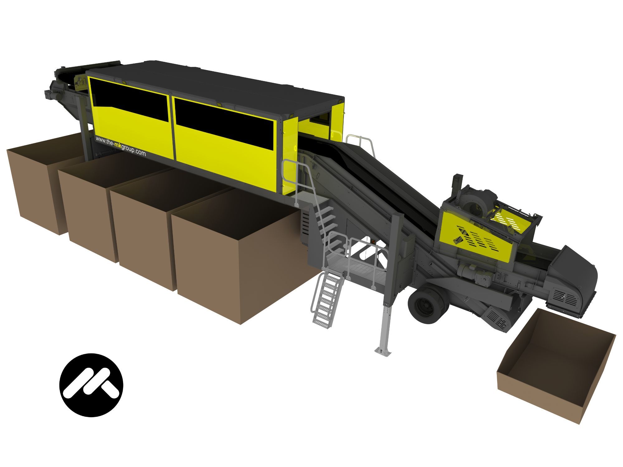 PS312W Mobile Picking Station 3 Bay Wheeled - M&K